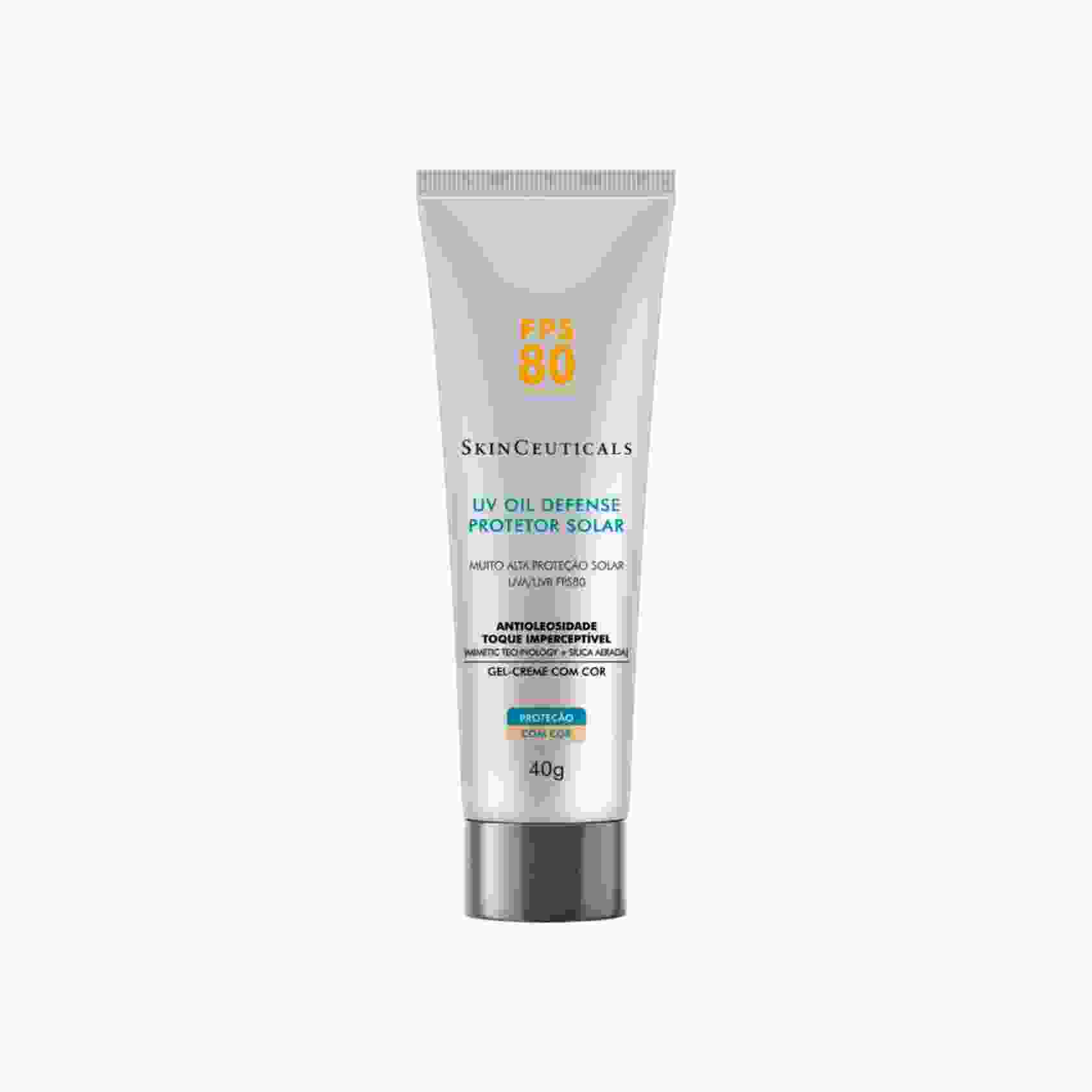 Oil Defense com Cor FPS 80 - Sunscreen 40g | SkinCeuticals