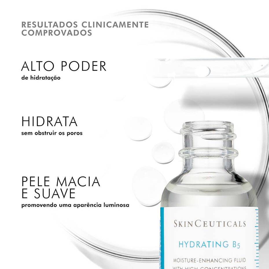 Hydrating B5: Nosso Melhor sérum de Vitamina B5 | SkinCeuticals